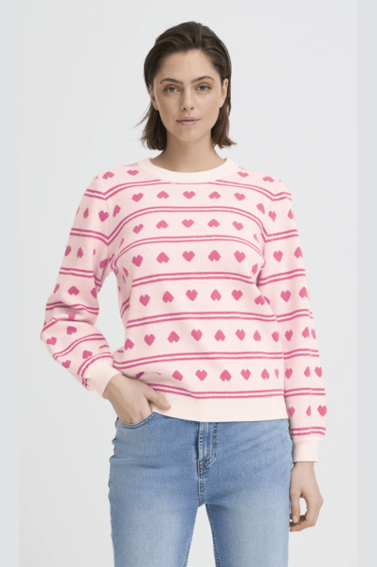 ICHI Brielle Pullover Sweater 20125037 – Quest Shoes & Clothing